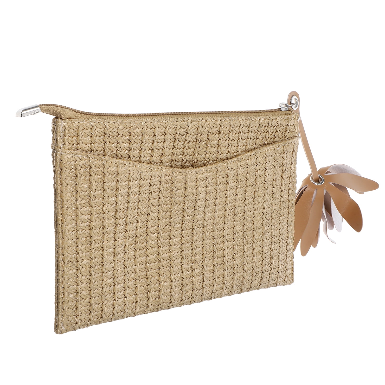 Polyester Imitation Straw Clutch Bag to Weave Western Style Beach ...