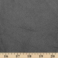 F_WD Polyester Knit Diamond Mesh Fabric Sheer Black 62/63 Inch By The ...