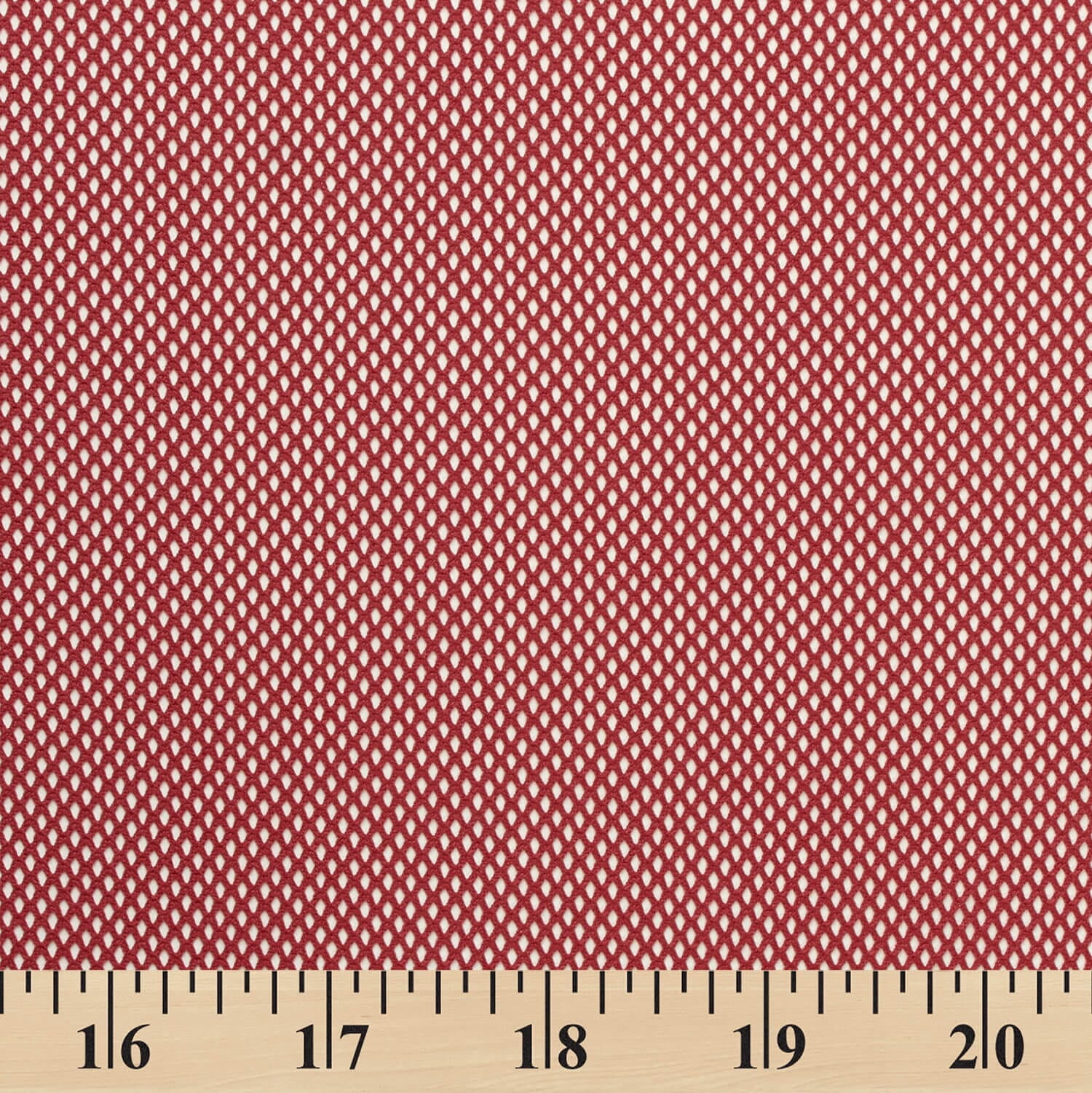 Polyester Knit Diamond Mesh Fabric - Burgundy Sheer Polyester 63" By ...