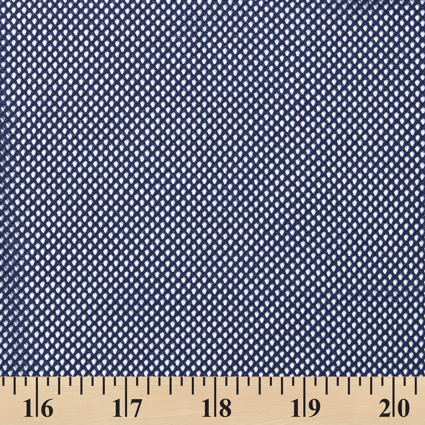 Polyester Knit Diamond Mesh Fabric - Navy Blue Sheer Polyester 63" By ...