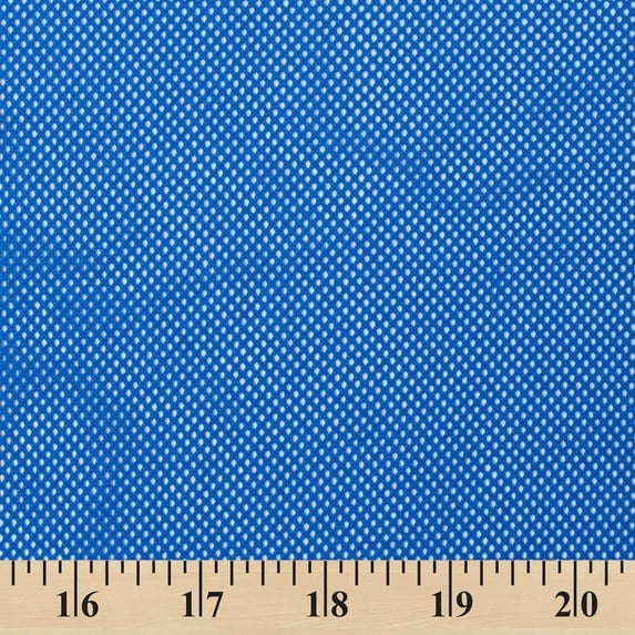 Polyester Knit Diamond Mesh Fabric - Royal Blue Sheer Polyester 63" By ...
