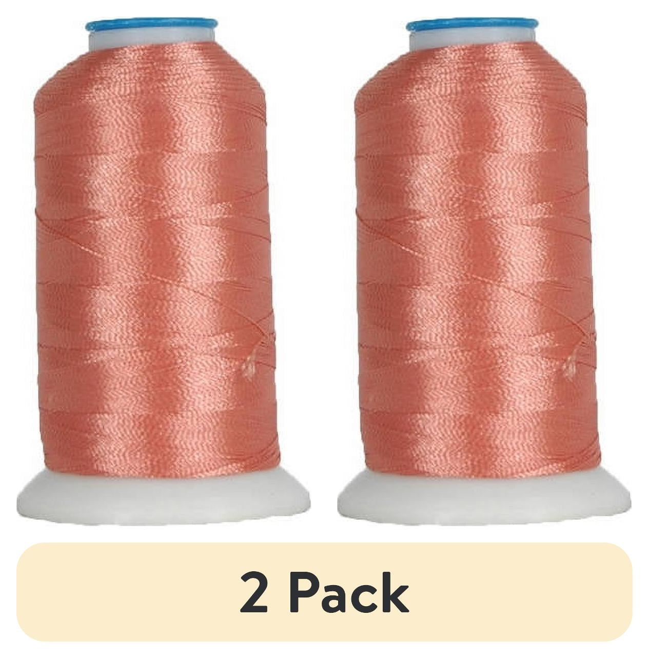 (2 pack) Polyester Machine Embroidery Thread by Threadart - No. 109 ...