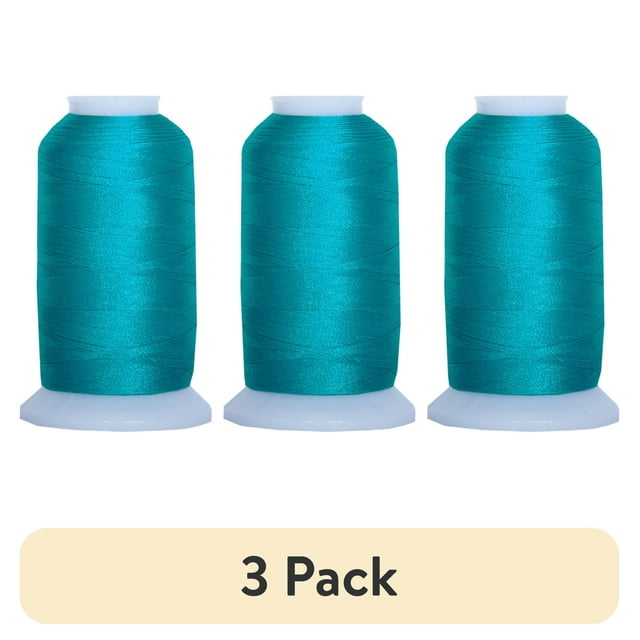 (3 pack) Polyester Machine Embroidery Thread by Threadart - No. 1095 ...