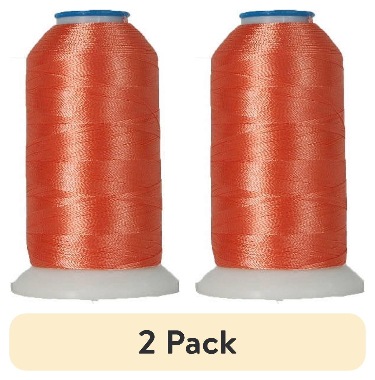 (2 pack) Polyester Machine Embroidery Thread by Threadart - No. 110 ...