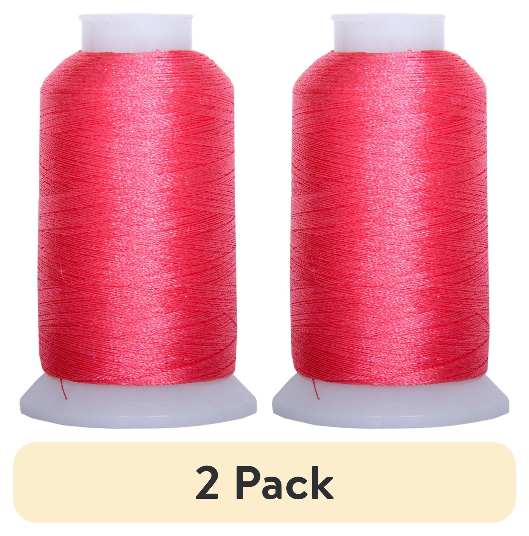 (2 pack) Polyester Machine Embroidery Thread by Threadart - No. 1107 ...
