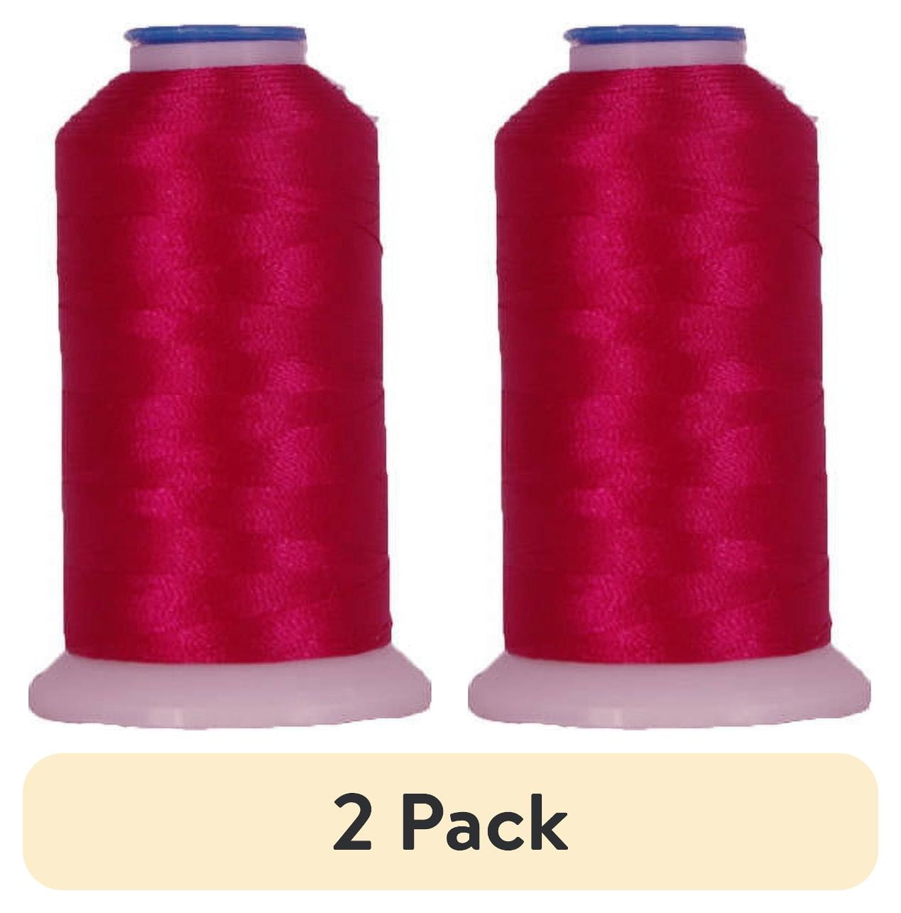 (2 pack) Polyester Machine Embroidery Thread by Threadart - No. 140 ...