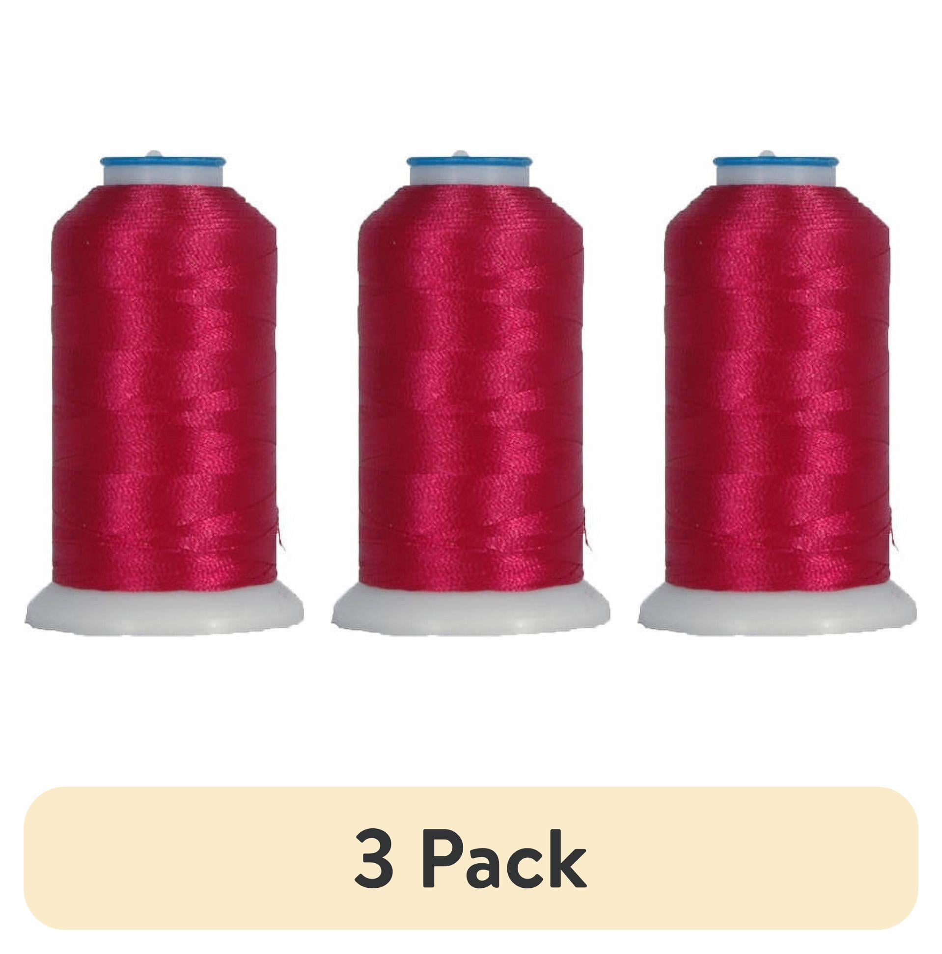 (3 pack) Polyester Machine Embroidery Thread by Threadart - No. 150 ...
