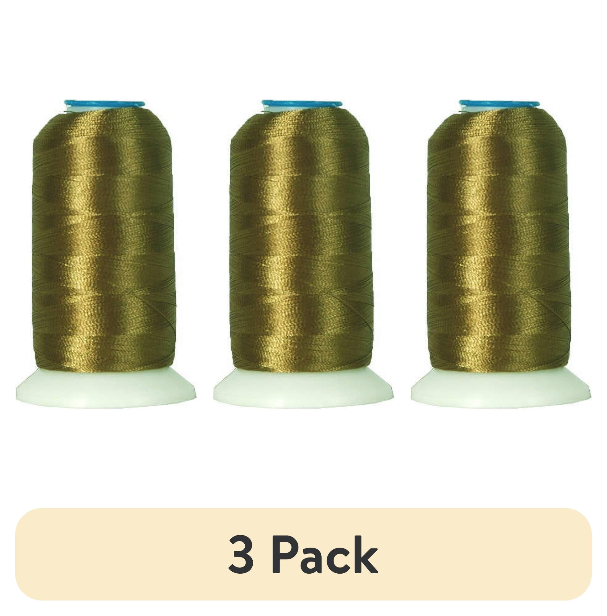 (3 pack) Polyester Machine Embroidery Thread by Threadart - No. 340 ...