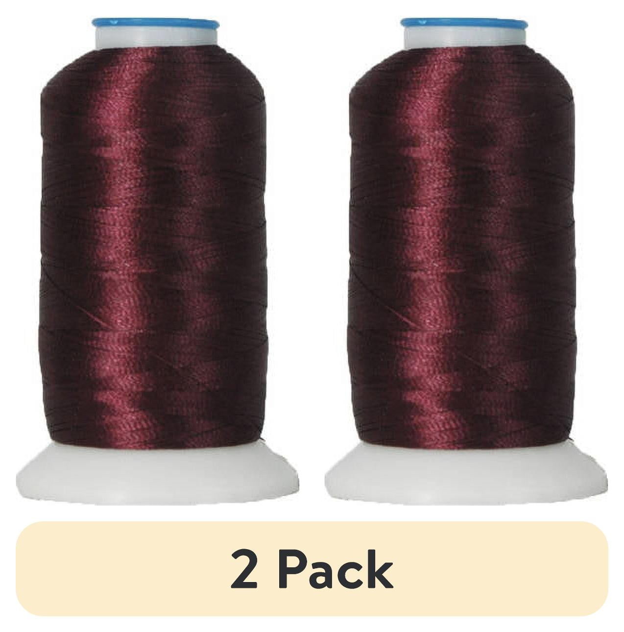 (2 pack) Polyester Machine Embroidery Thread by Threadart - No. 390 ...