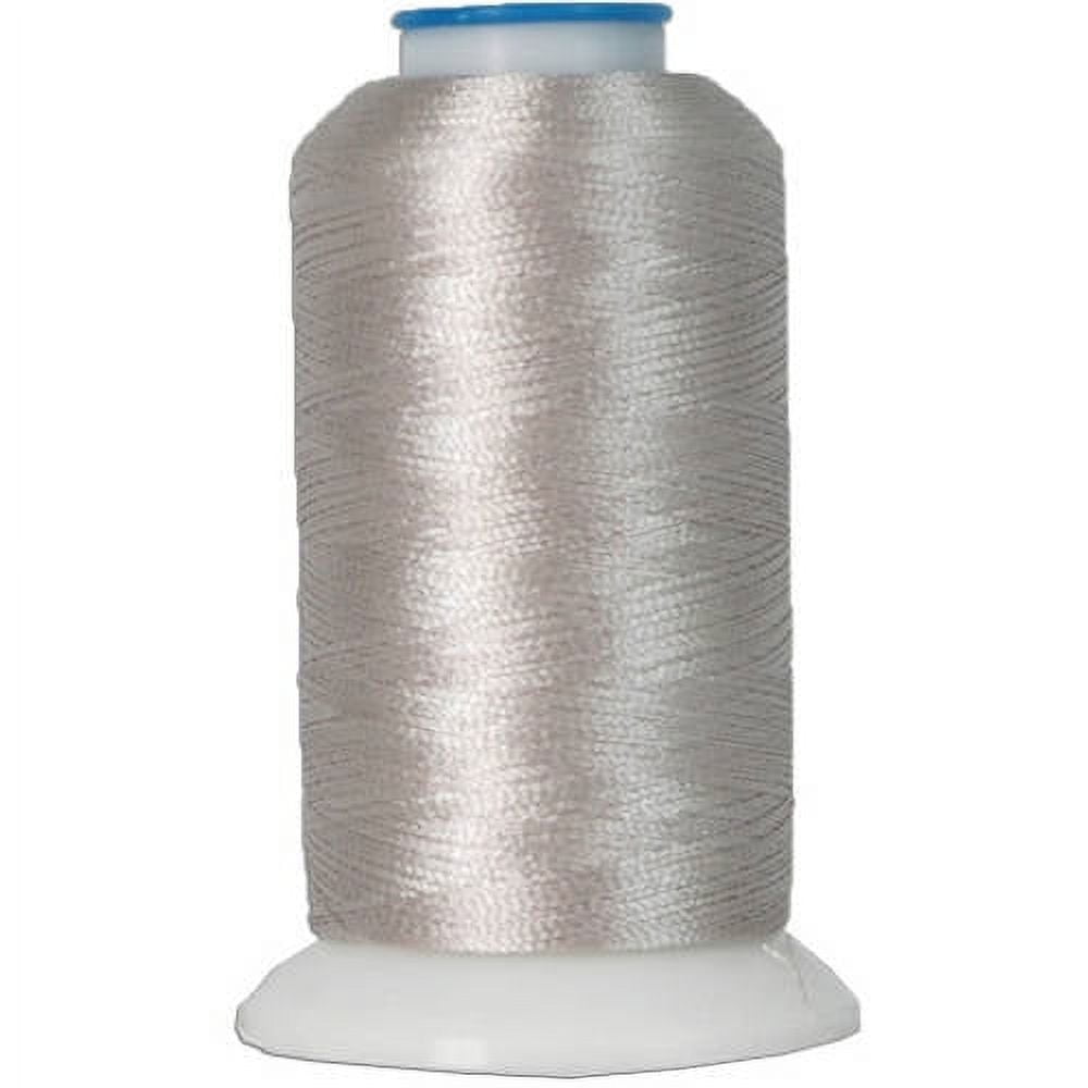 Polyester Machine Embroidery Thread by Threadart - No. 414 - Silver ...