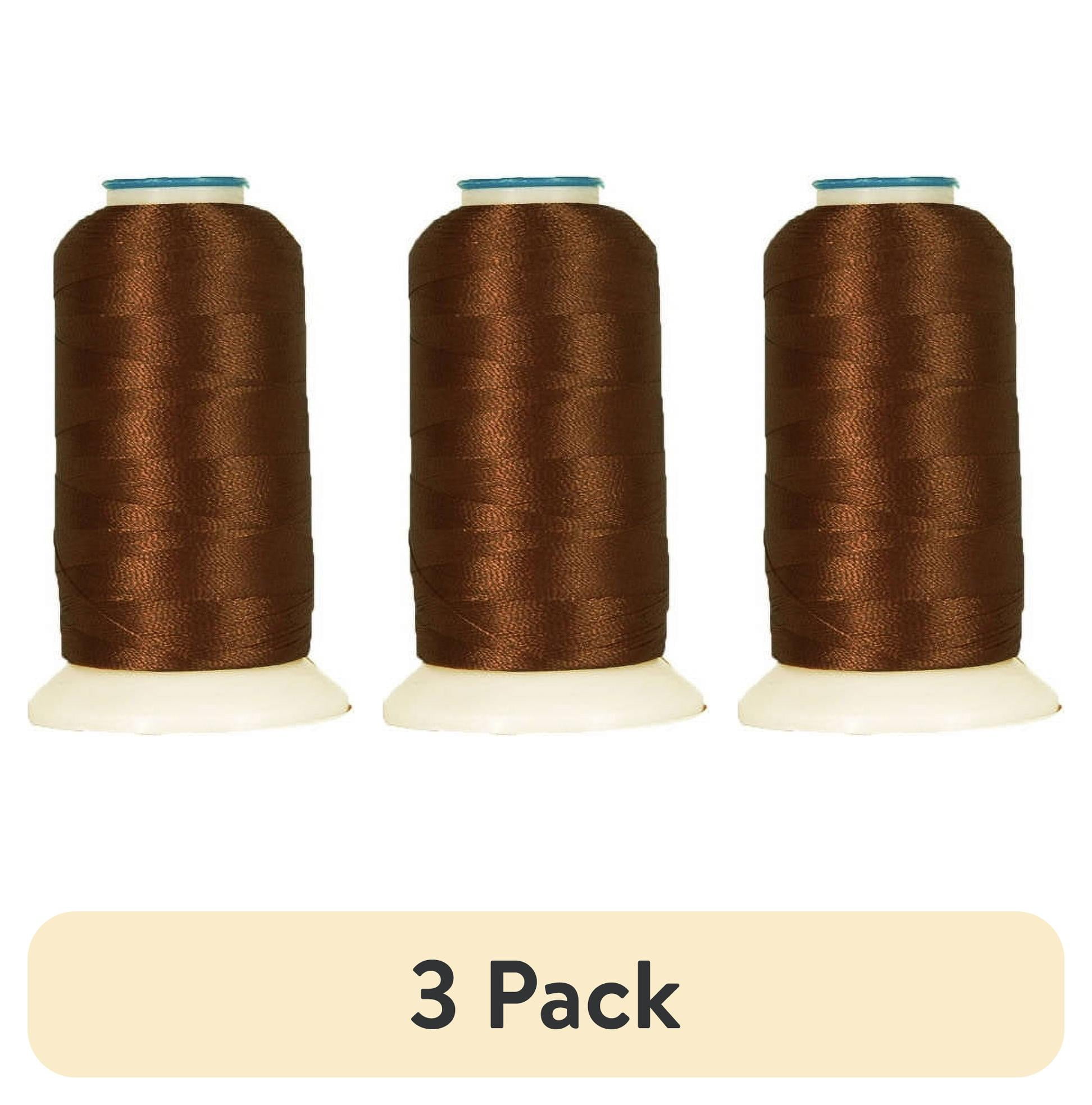 (3 pack) Polyester Machine Embroidery Thread by Threadart - No. 422 ...