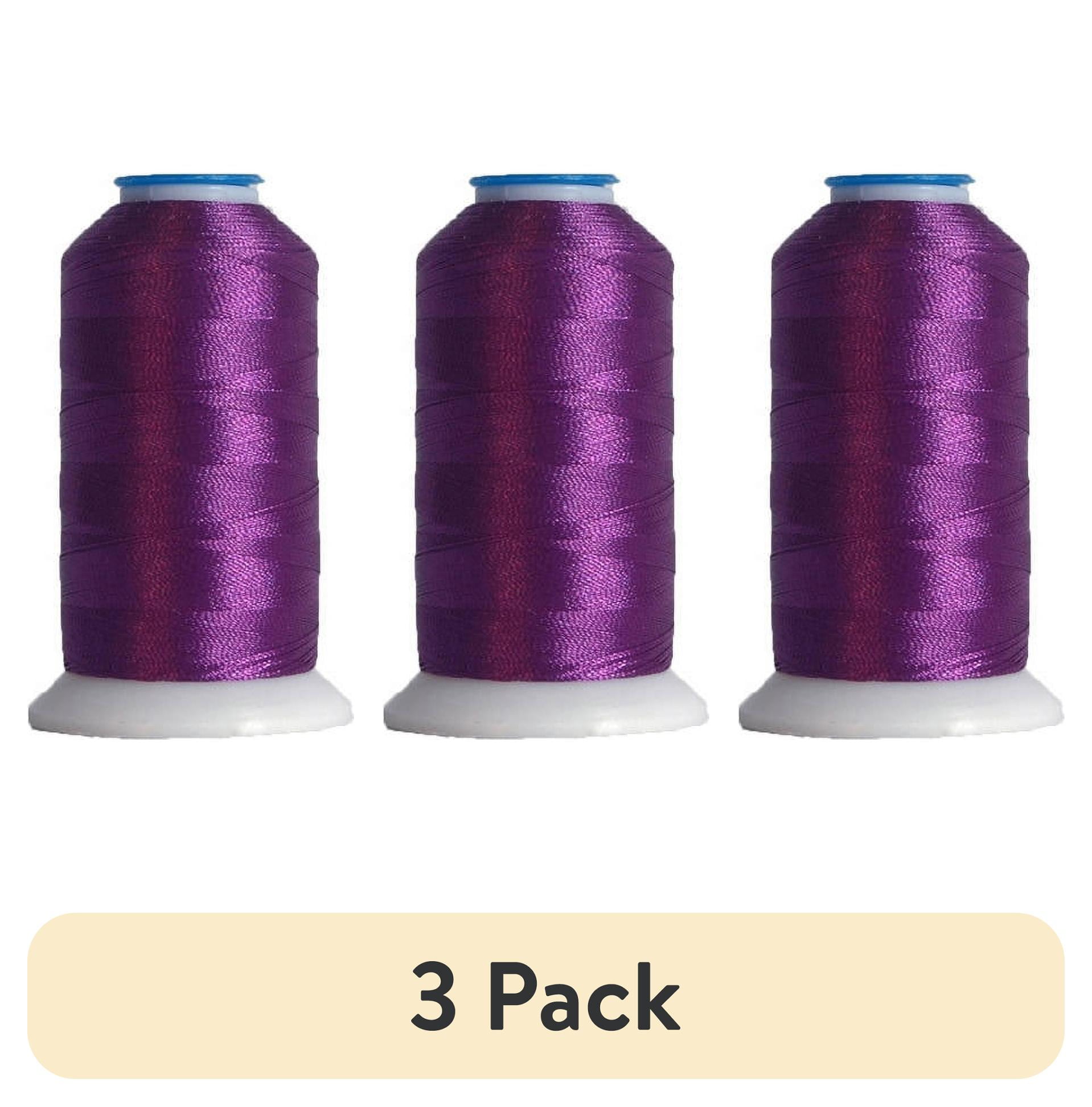 (3 pack) Polyester Machine Embroidery Thread by Threadart - No. 488 ...