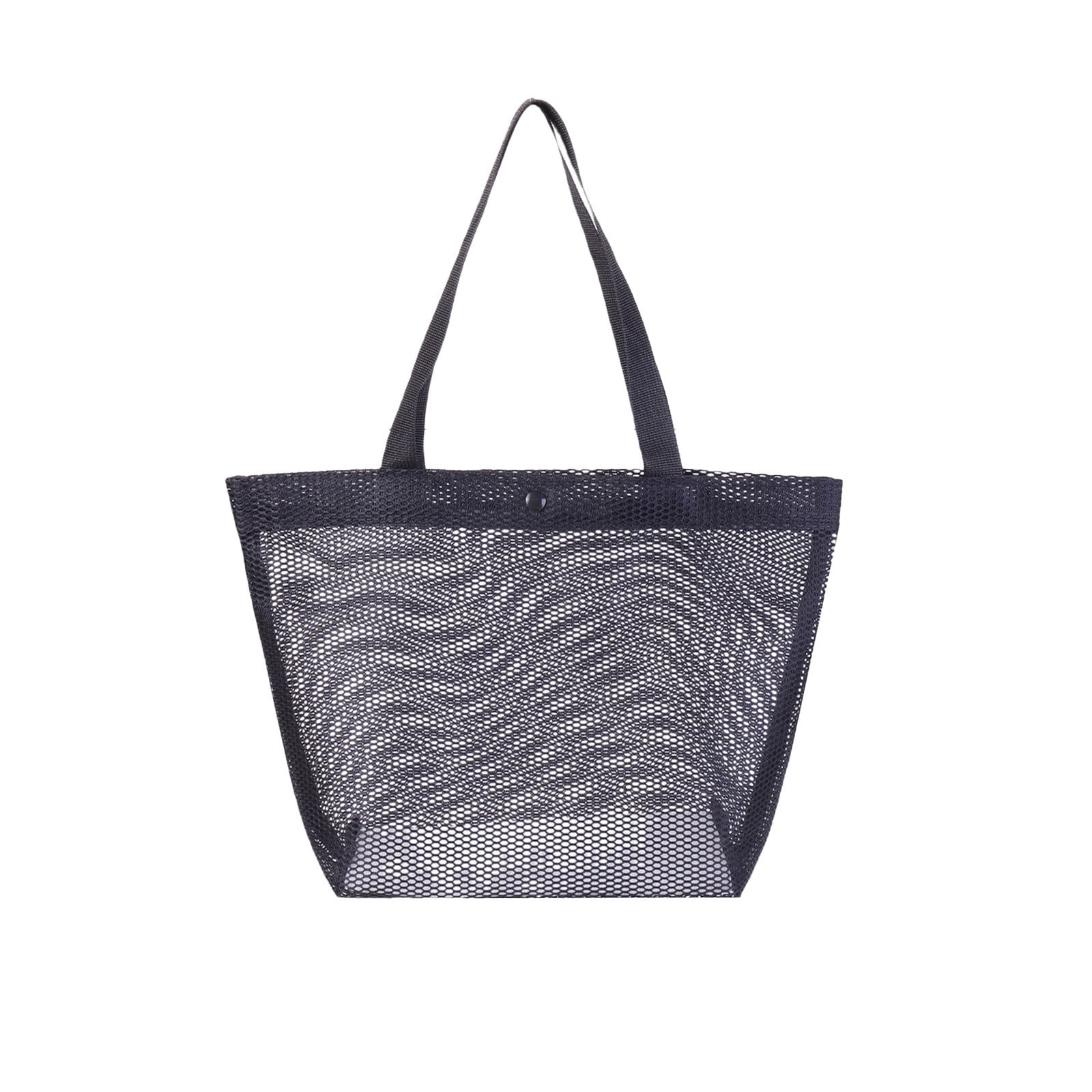 Polyester Mesh Beach Bag Portable Shopping Storage One Shoulder ...
