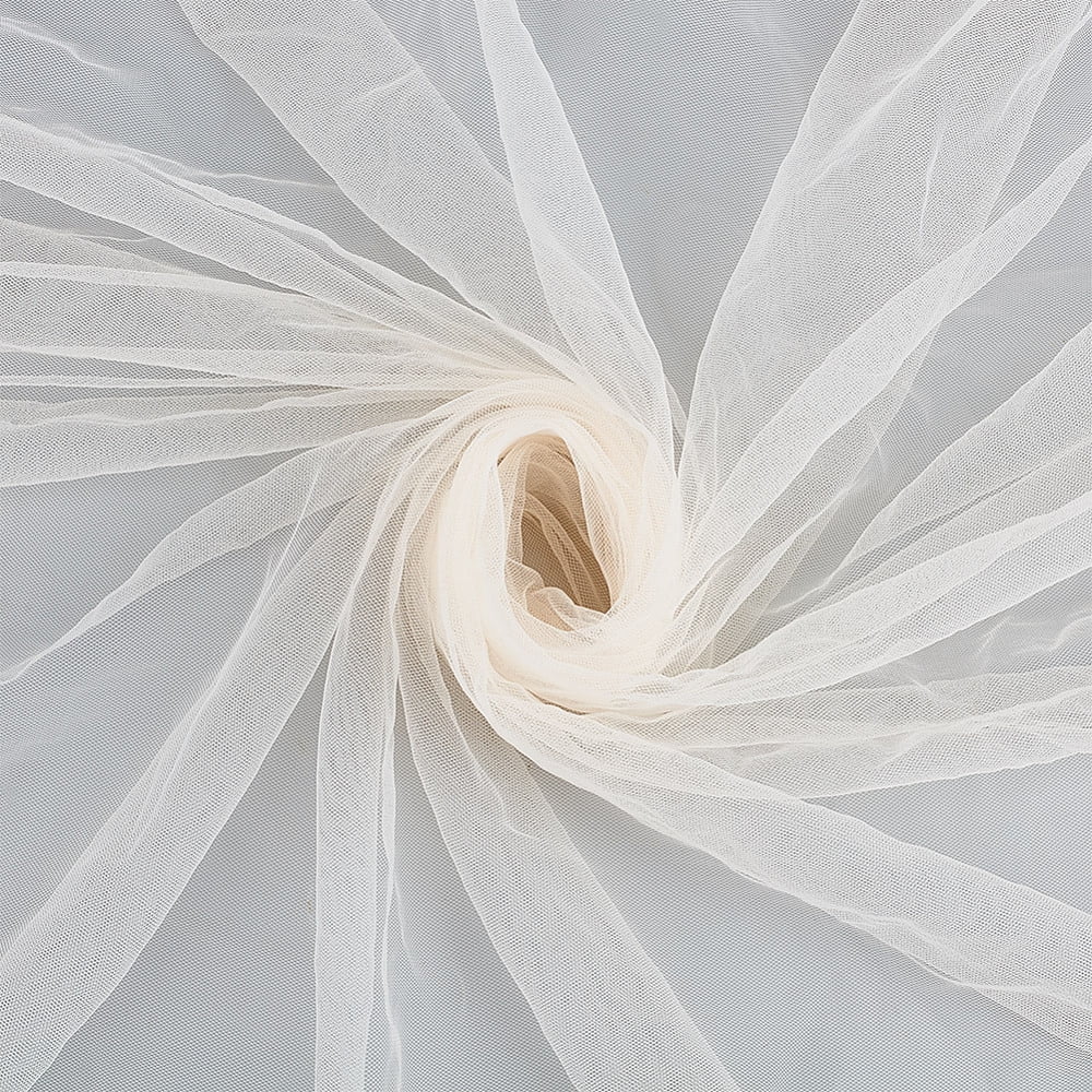 Polyester Mesh Fabric for DIY Bridal Veil Dress Clothing Accessories ...