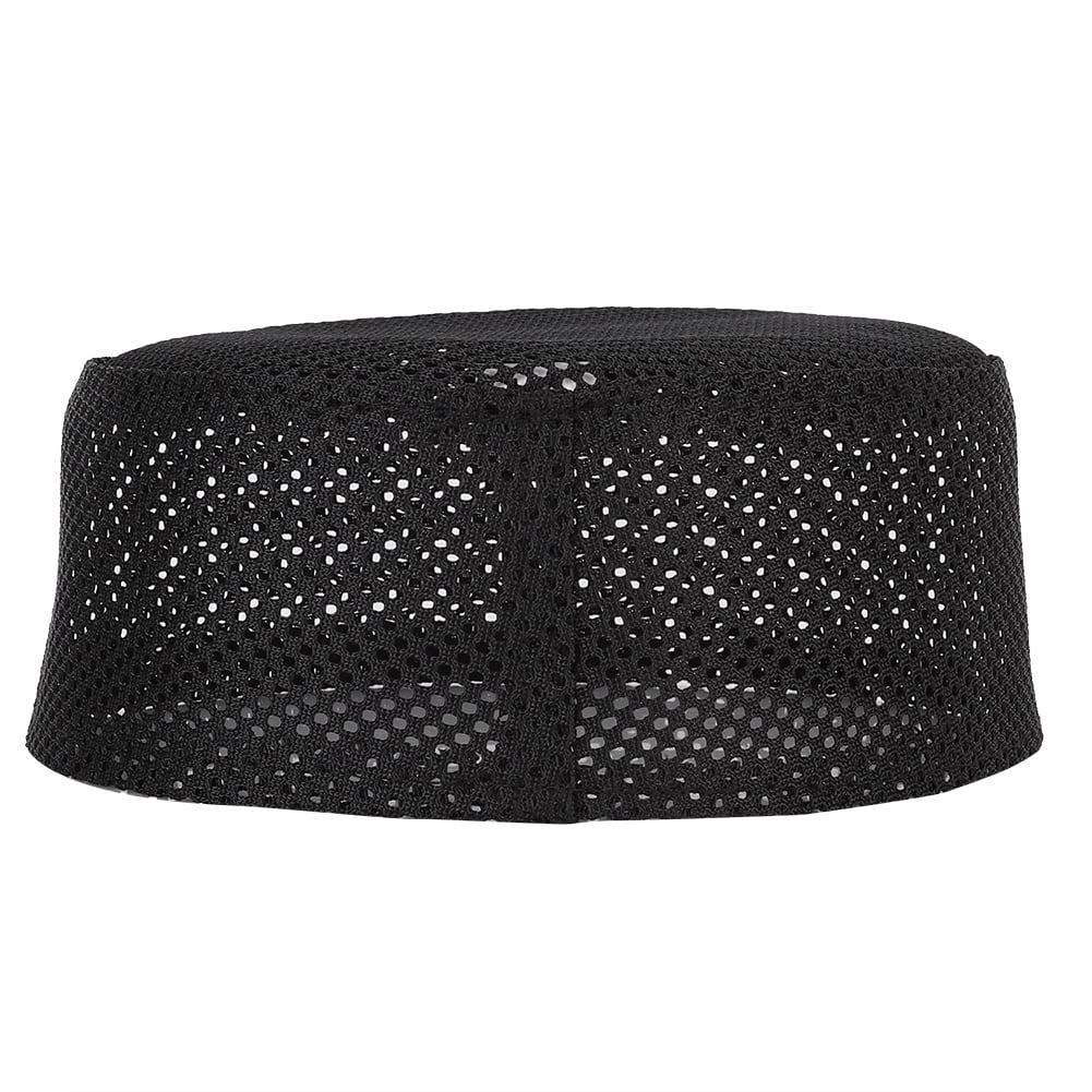 Polyester Mixed Cotton Cloth Muslim Prayer Hat, Islam Man Embroidery ...