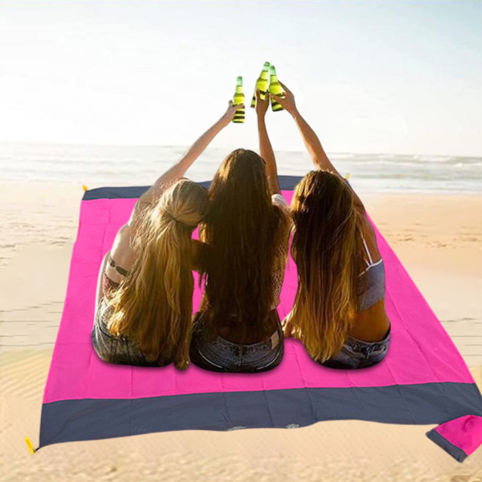 Polyester Outdoor Mat, Liquid-Resistant Surface, Easy Clean Design ...