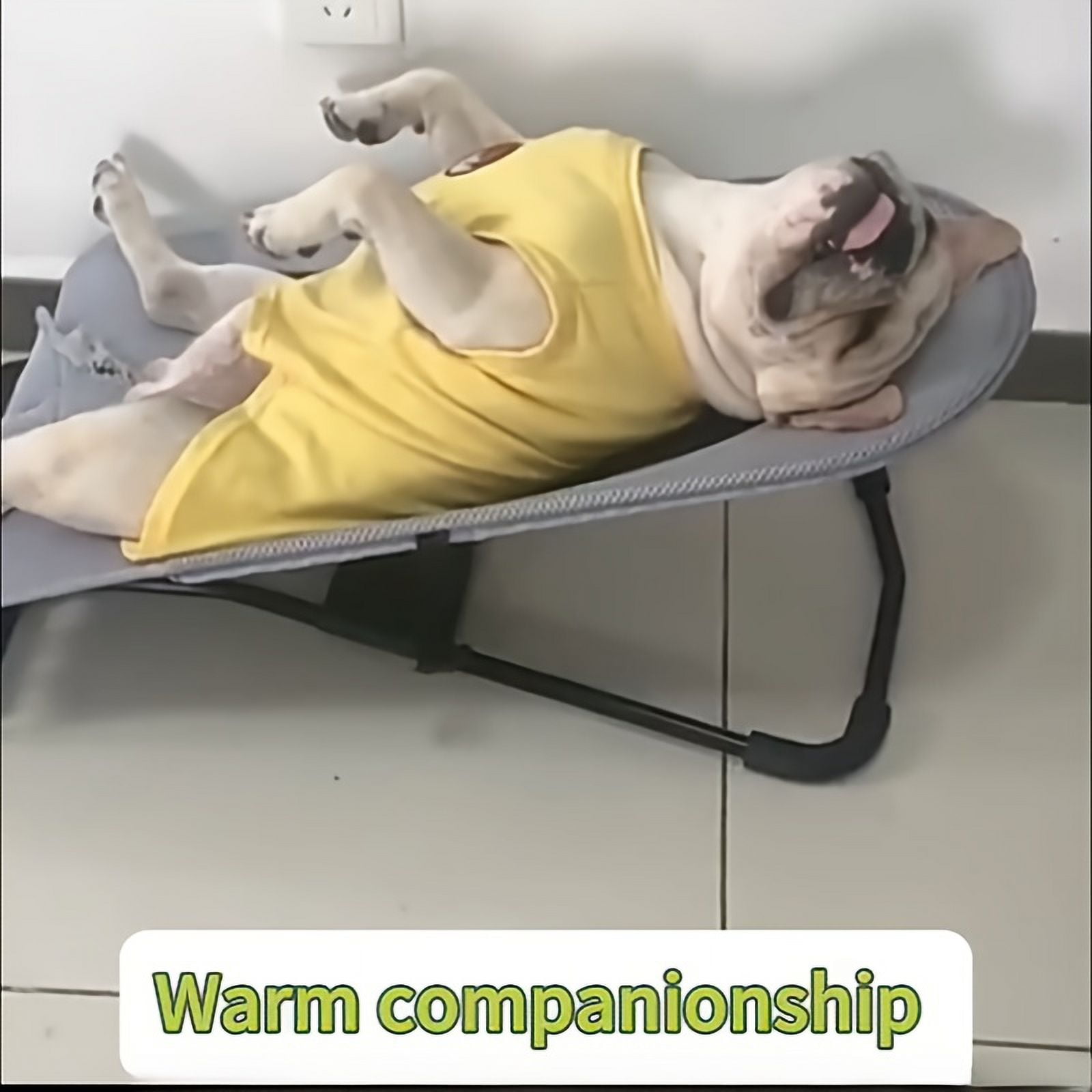 [Polyester Pet Rocking Bed] Foldable Polyester Fiber Cozy Pet Rocking ...