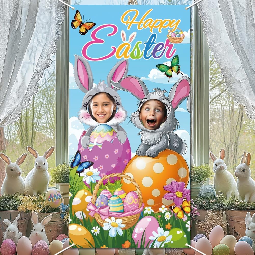 Polyester Photo Backdrop for Party Decoration with Plastic Non-Trace ...