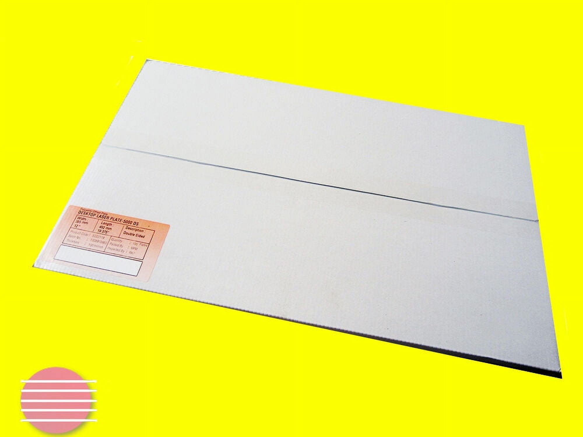 Polyester Plates / Laser Plates 12" x 19 7/8" 20000 Impressions Double ...