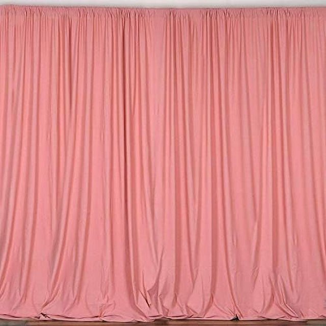 , Polyester Poplin Backdrop Drapes Curtain Panel/Curtain Room Divider ...