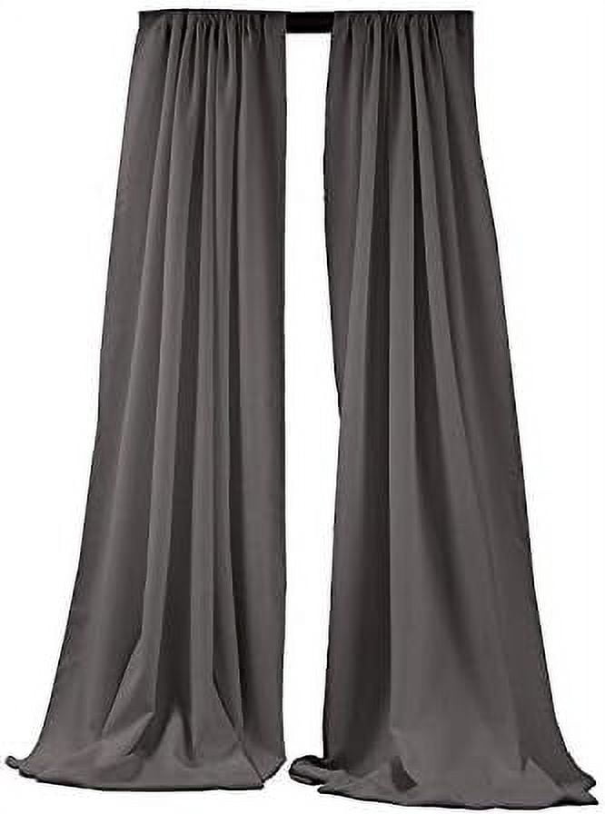 , Polyester Poplin Backdrop Drapes Curtain Panel/Curtain Room Divider ...