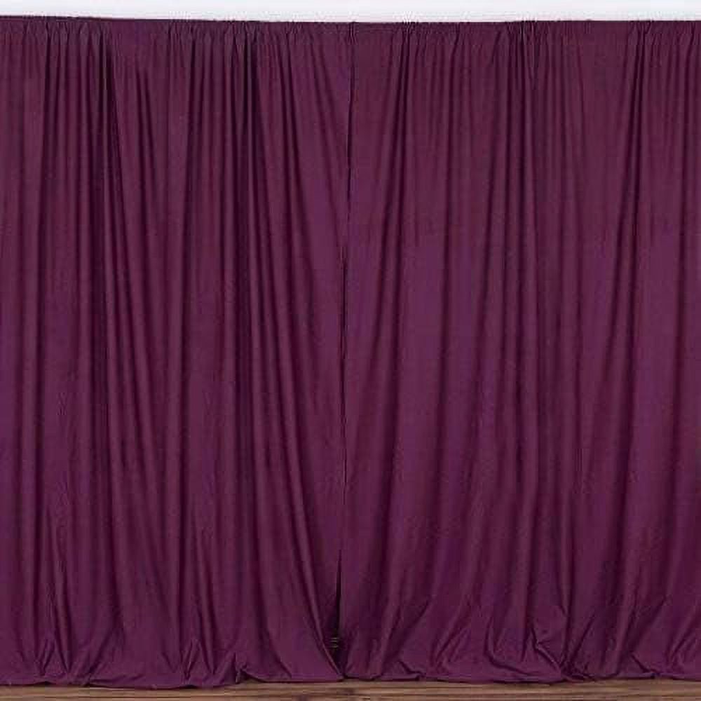 , Polyester Poplin Backdrop Drapes Curtain Panel/Curtain Room Divider ...