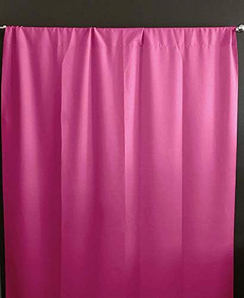 , Polyester Poplin Backdrop Drapes Curtain Panel/Curtain Room Divider ...