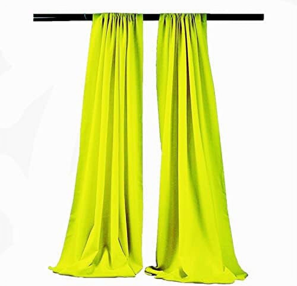 , Polyester Poplin Backdrop Drapes Curtain Panel/Curtain Room Divider ...