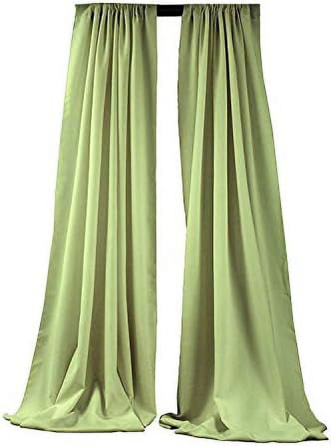 , Polyester Poplin Backdrop Drapes Curtain Panel/Curtain Room Divider ...