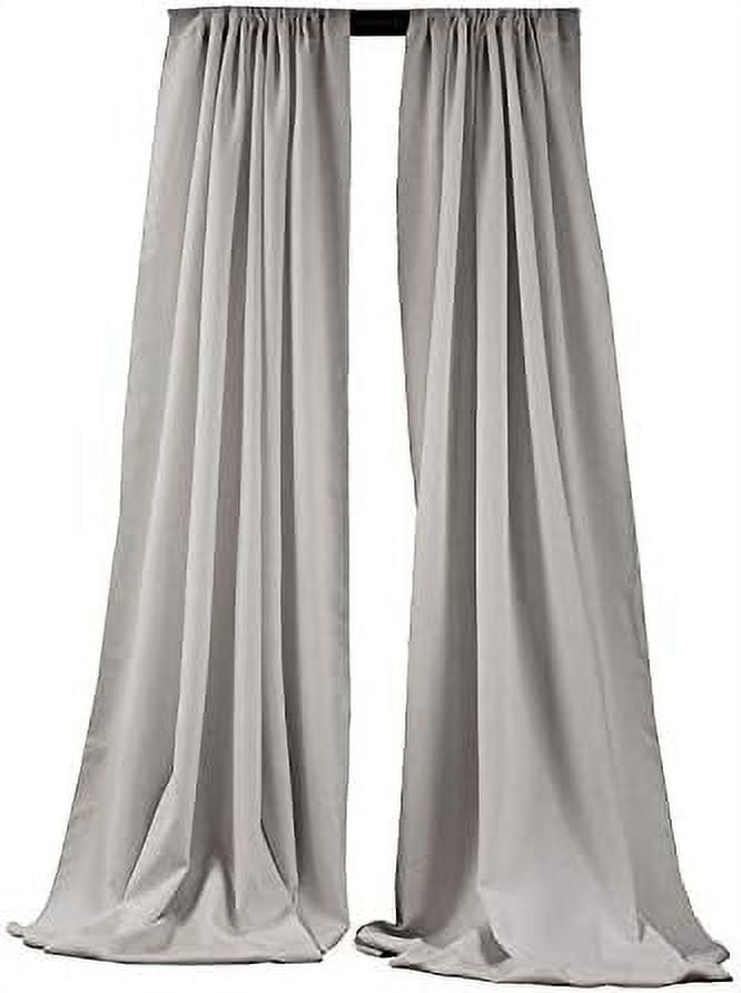 , Polyester Poplin Backdrop Drapes Curtain Panel/Curtain Room Divider ...