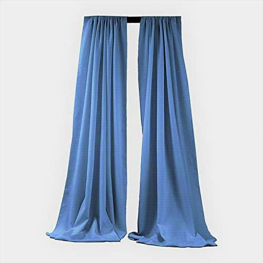 , Polyester Poplin Backdrop Drapes Curtain Panel/Curtain Room Divider ...