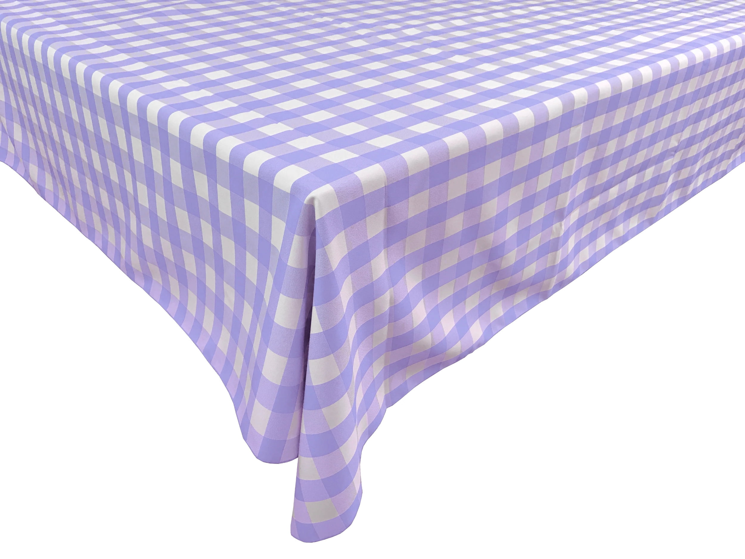 Polyester Poplin Gaberdine Durable Tablecloth Gingham Checkered Plaid ...