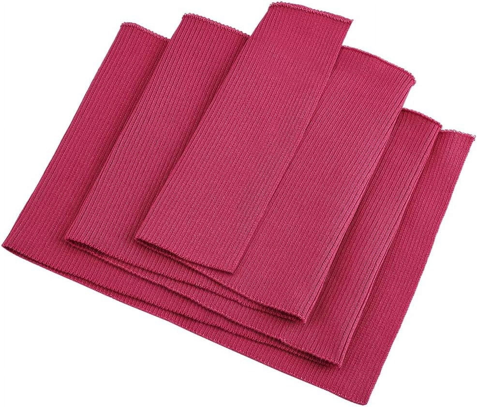 Polyester Ribbing Fabric for Collars Cuffs Neckline Waistband Clothing ...