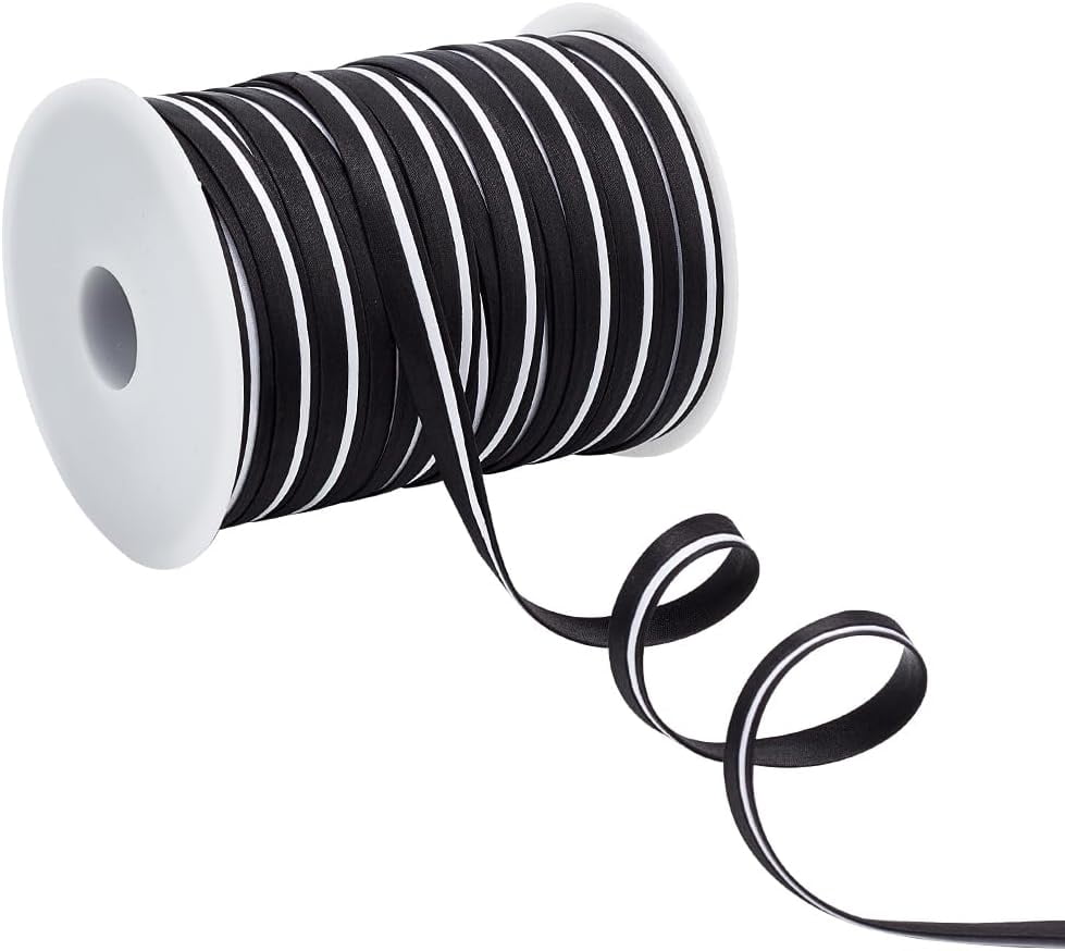 Polyester Satin Piping Ribbon Two Tone Ribbon for Clothing Decoration ...