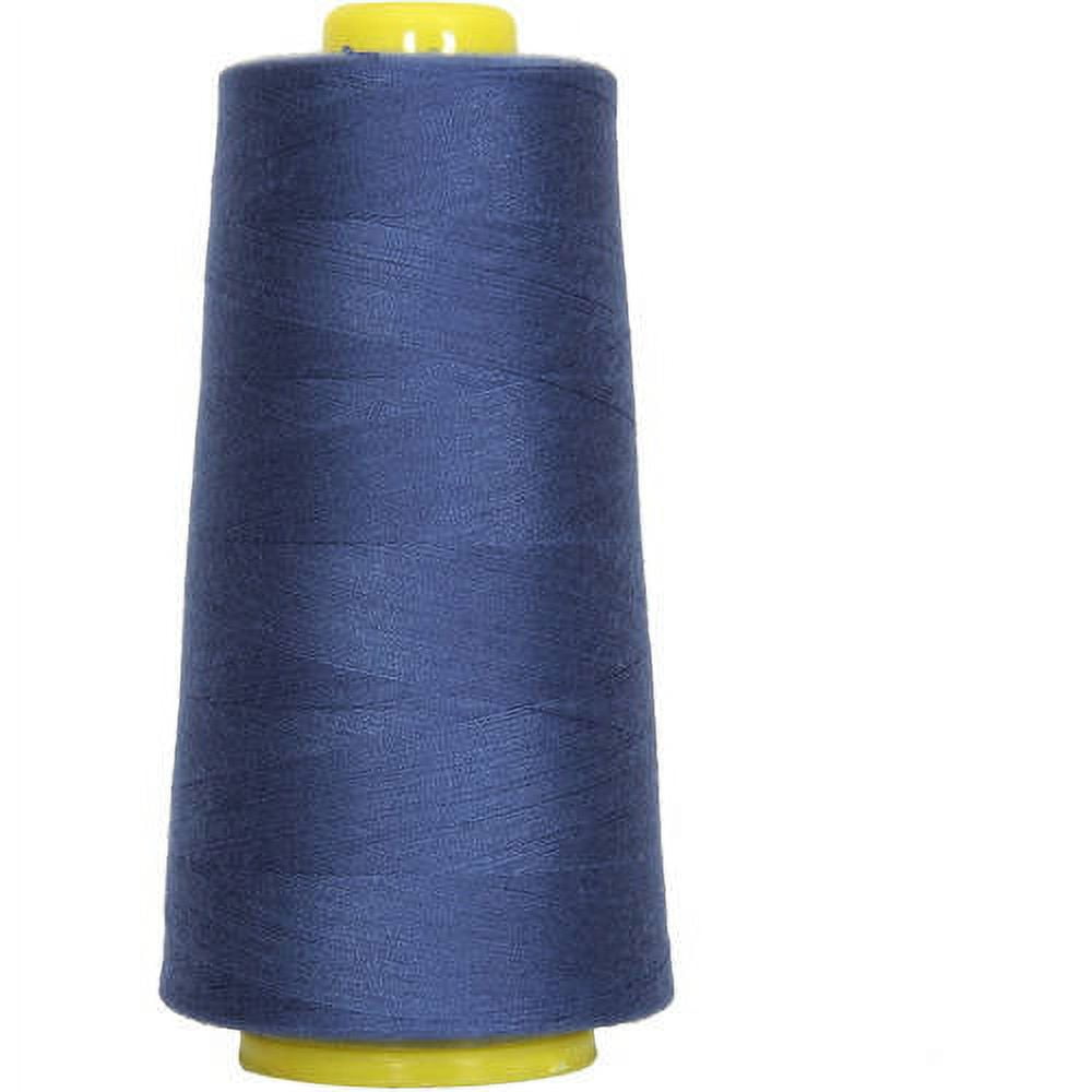 Polyester Serger Thread by Threadart - 2750 yds 40/2 - Blue - Over 50 ...