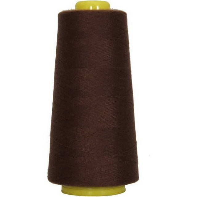 Polyester Serger Thread by Threadart - 2750 yds 40/2 - Chocolate - Over ...