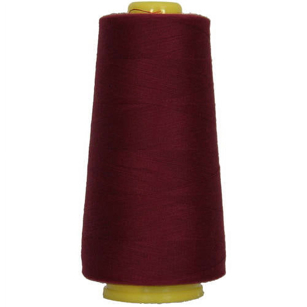 Polyester Serger Thread by Threadart - 2750 yds 40/2 - Dark Maroon ...