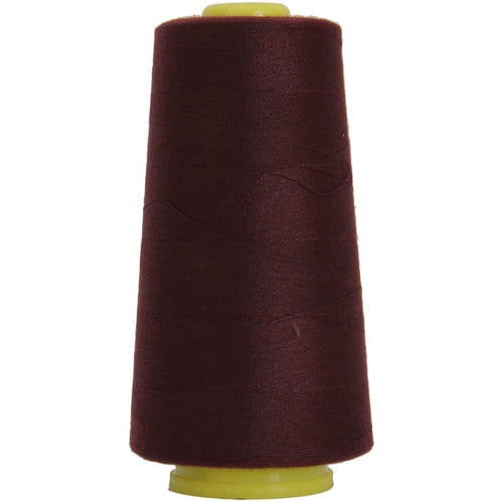 Polyester Serger Thread by Threadart - 2750 yds 40/2 - Mahogany - Over ...