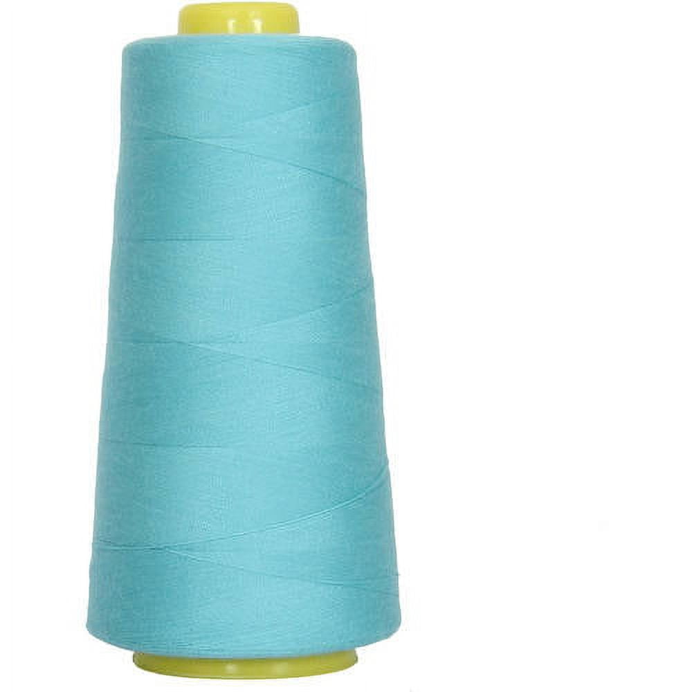 Polyester Serger Thread by Threadart - 2750 yds 40/2 - Turquoise - Over ...