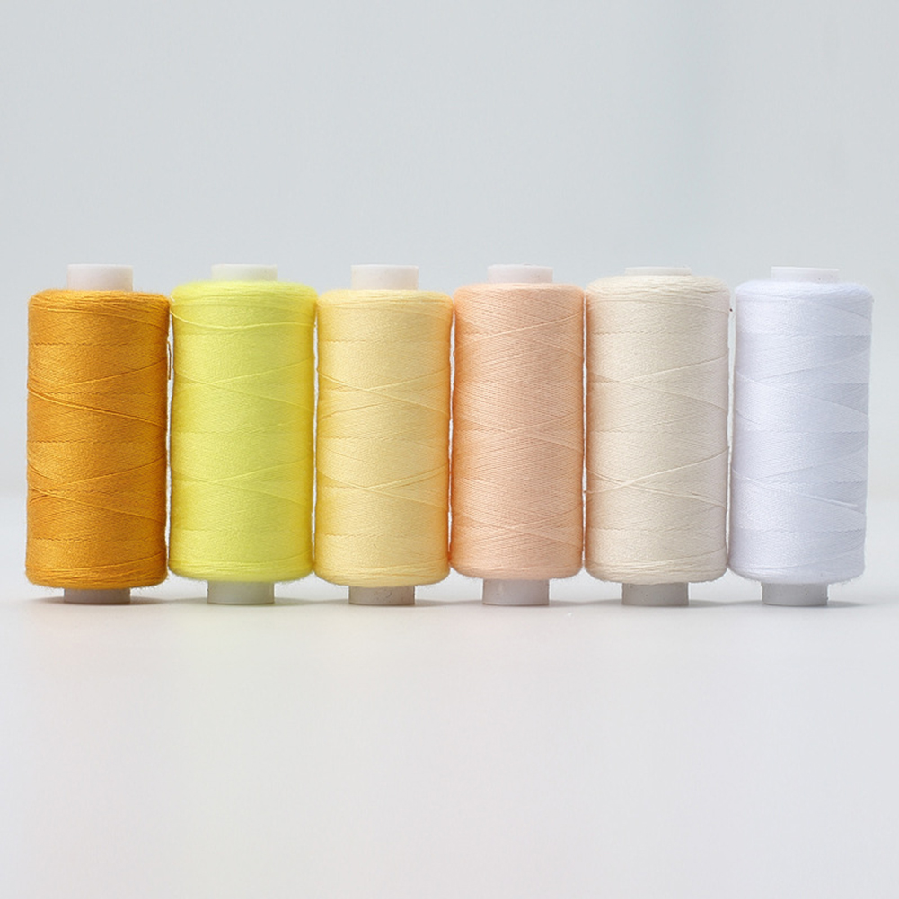 Polyester Sewing Thread Hand Embroidery Spool Cross Stitch Threads ...