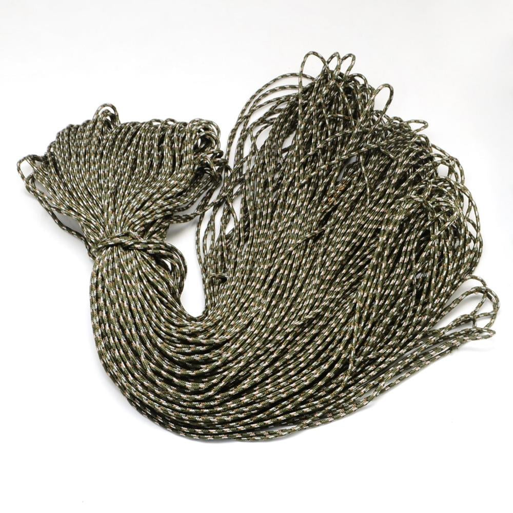 Polyester & Spandex Cord Ropes 1 Inner Core Dark Olive Green 2mm about ...