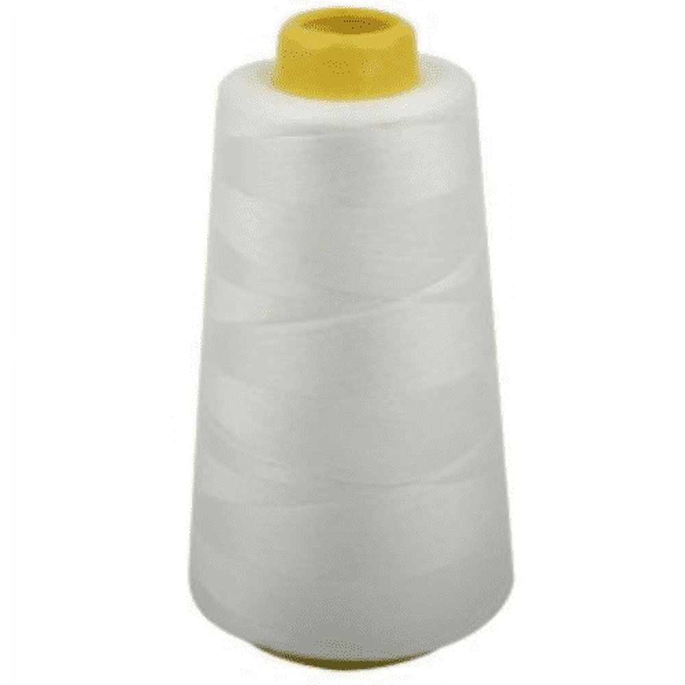 Polyester Thread Cones Spool 6000 Yards Overlocking Sewing Machine ...