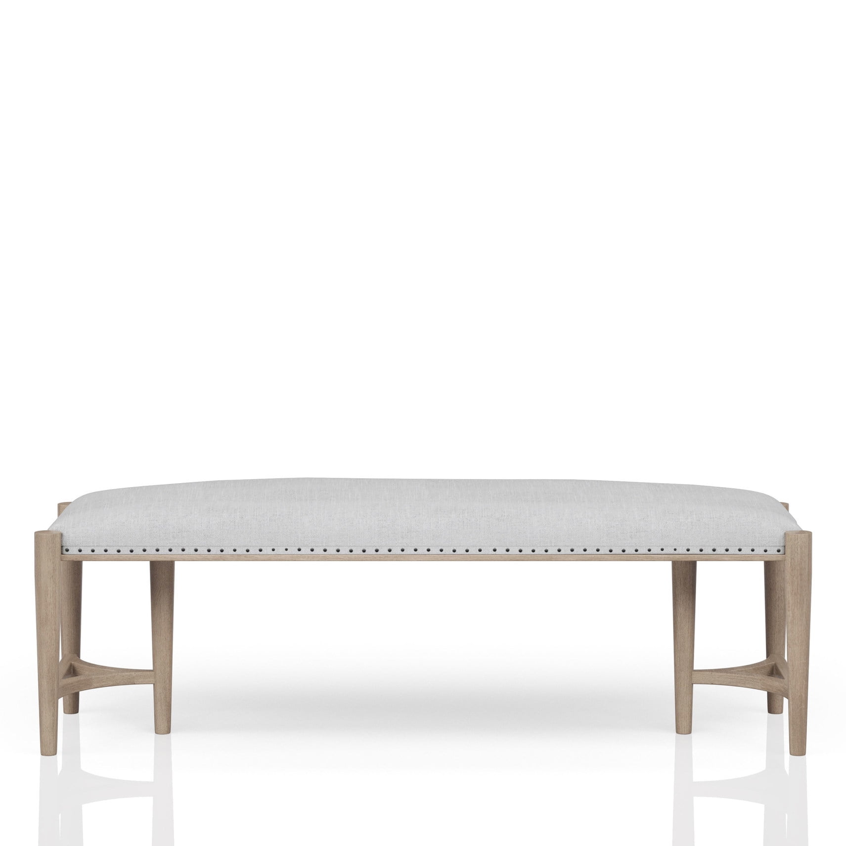 Polyester Upholstered Bench+Triad Bases”-“Entryway Seating+Provide ...