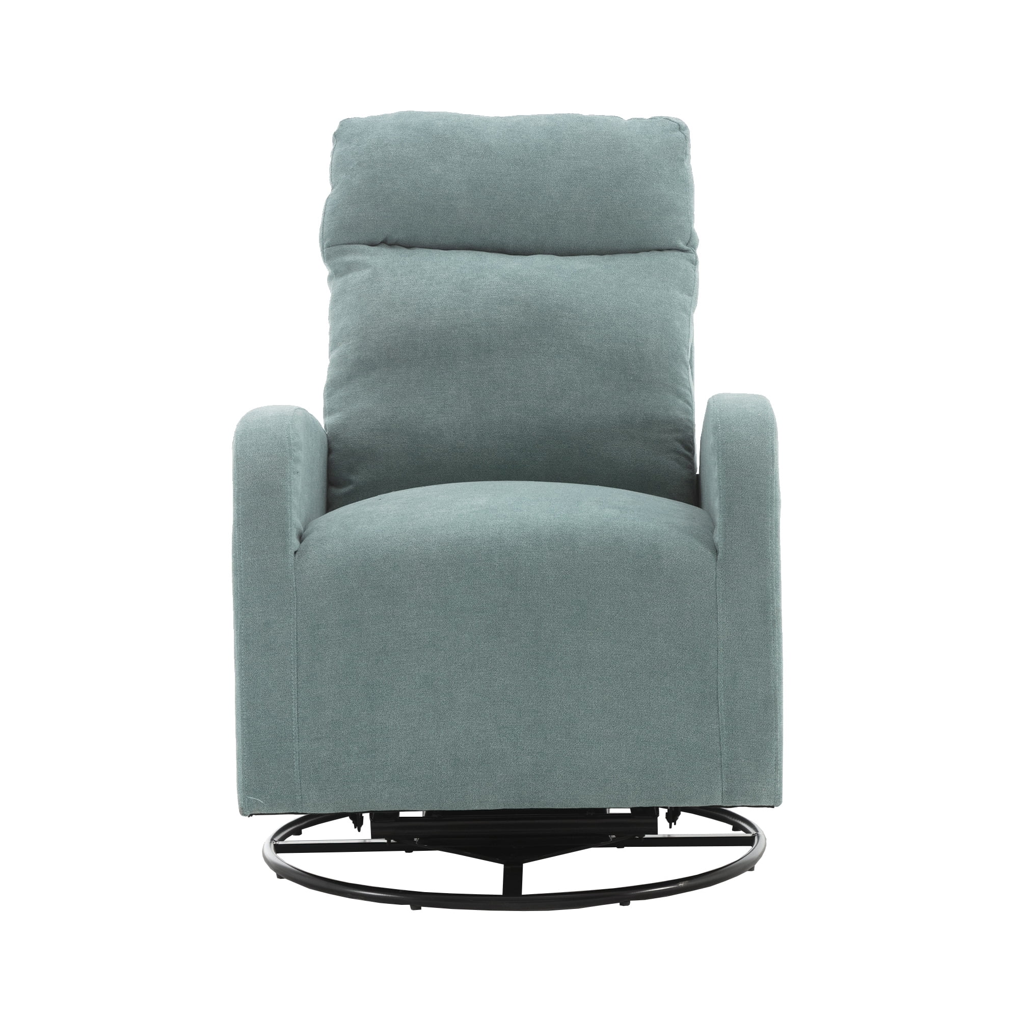 Polyester Upholstered Recliner and Swivel Glider Rocking Chair Light ...