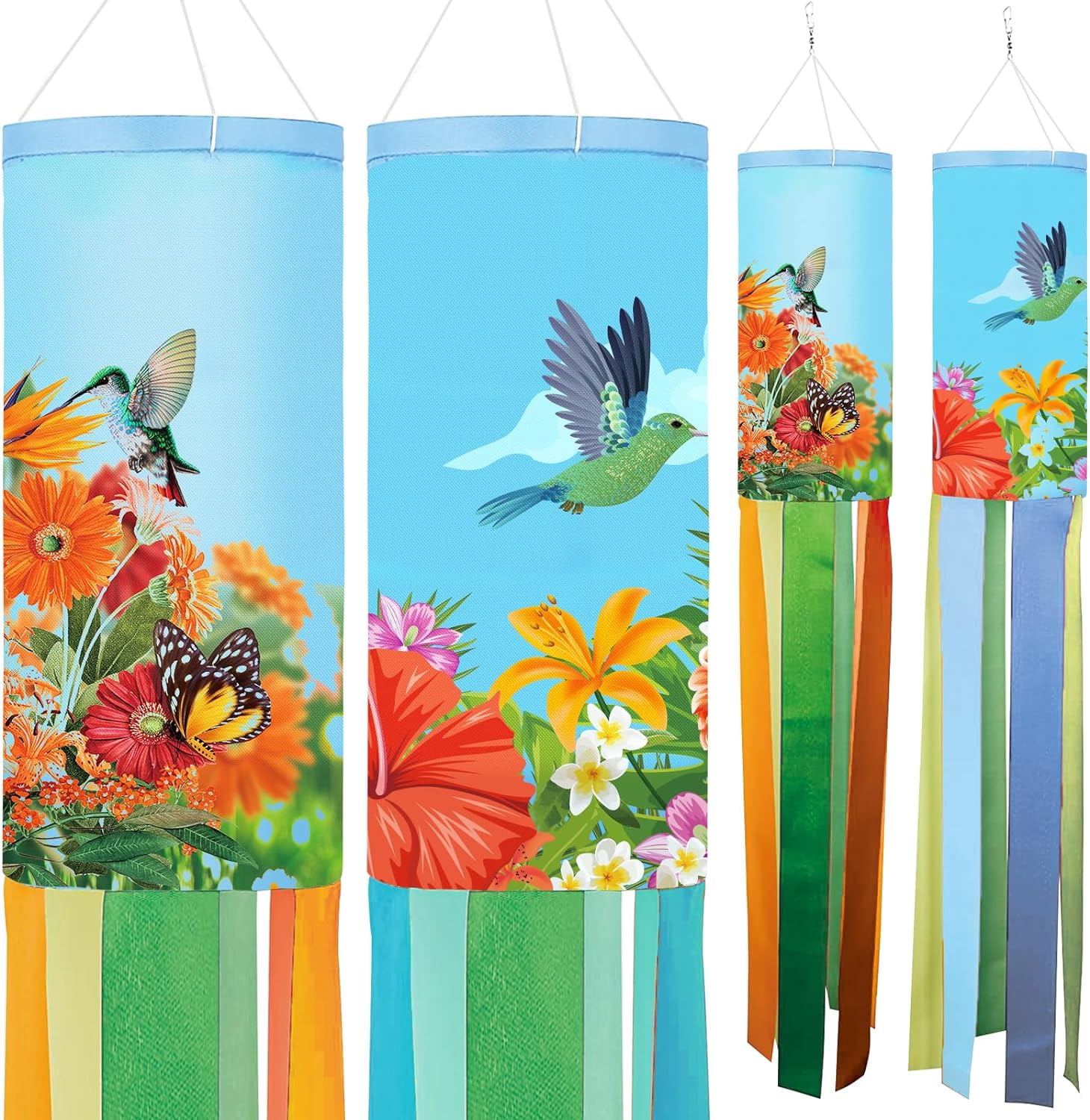 Polyester Windsock Streamer Flag Home Outdoors Hanging Decoration ...