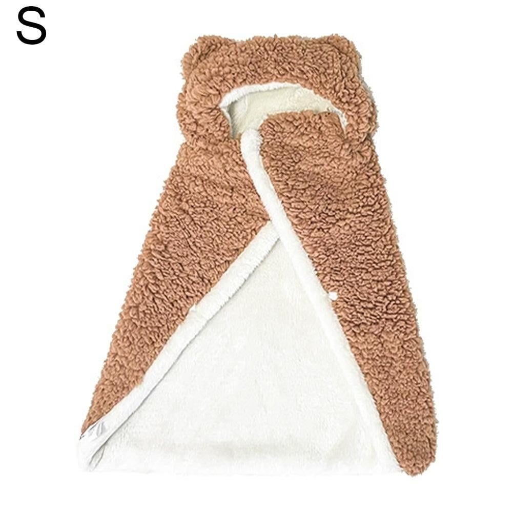 Polyester Winter Warm Sleeping Robe for Pets with Removable Blanket ...