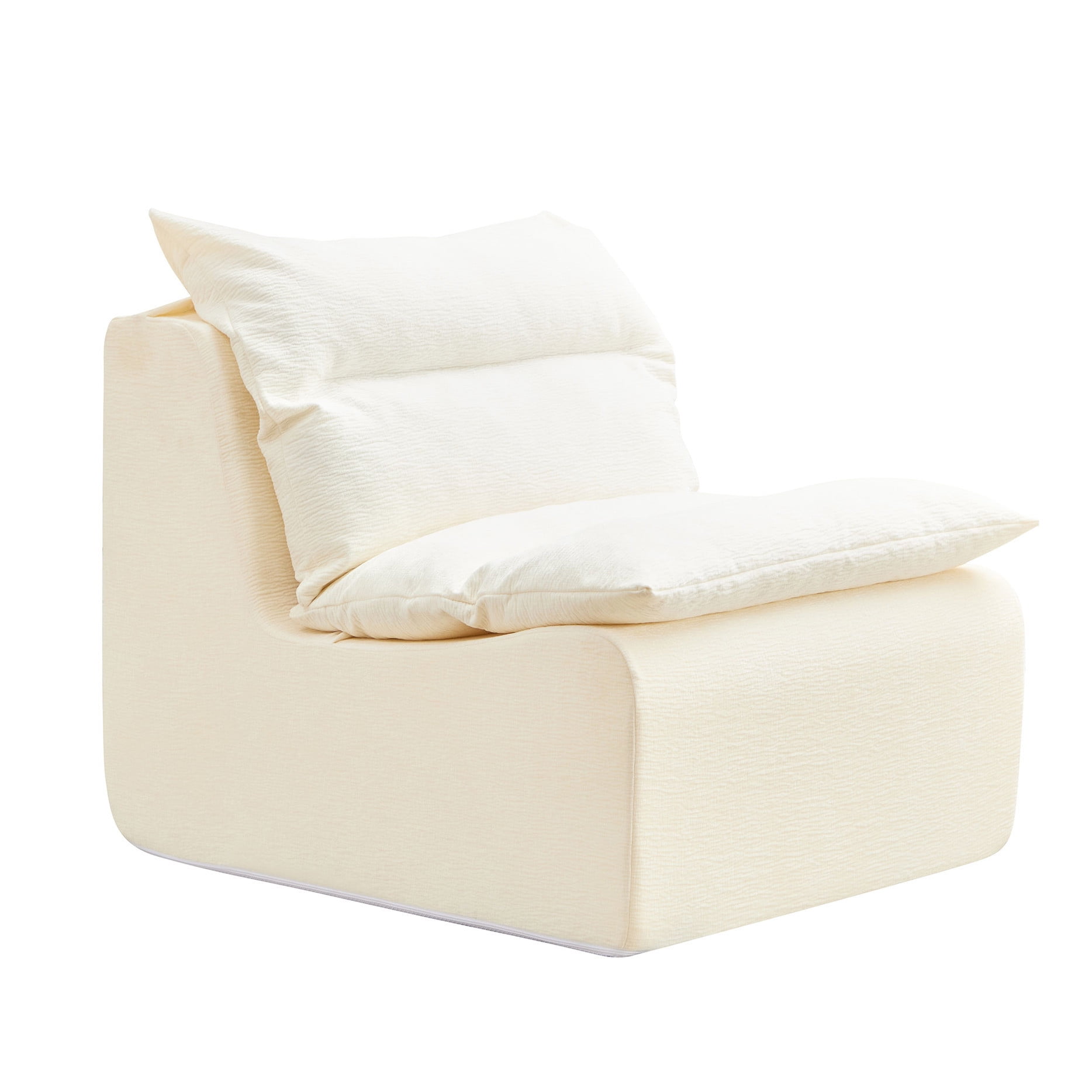 Polyester single seat accent bean bag chair for living room and studio ...