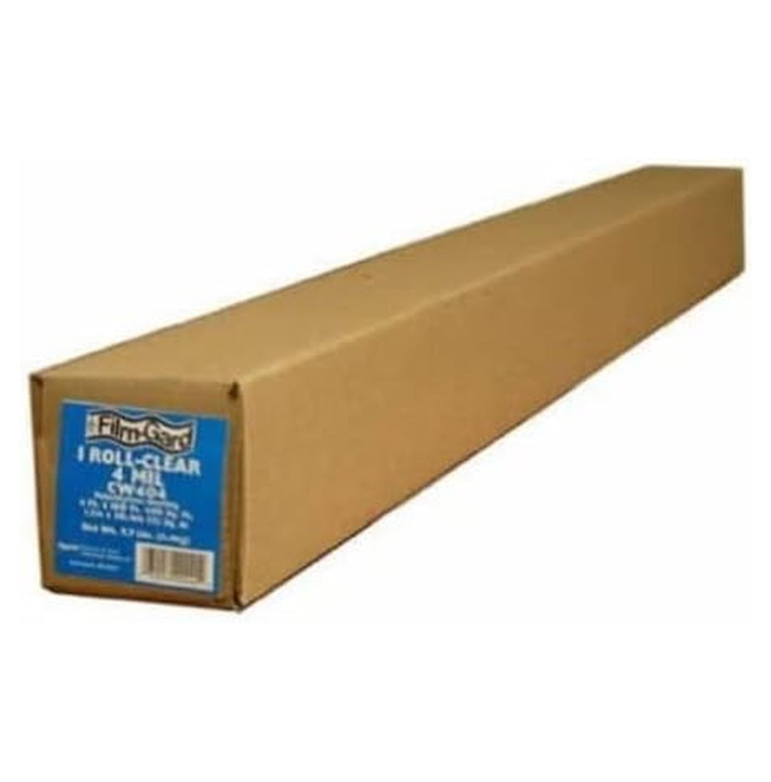 Polyethylene Plastic Sheeting 12x100ft - 4 Mil Clear Plastic Drop Cloth ...