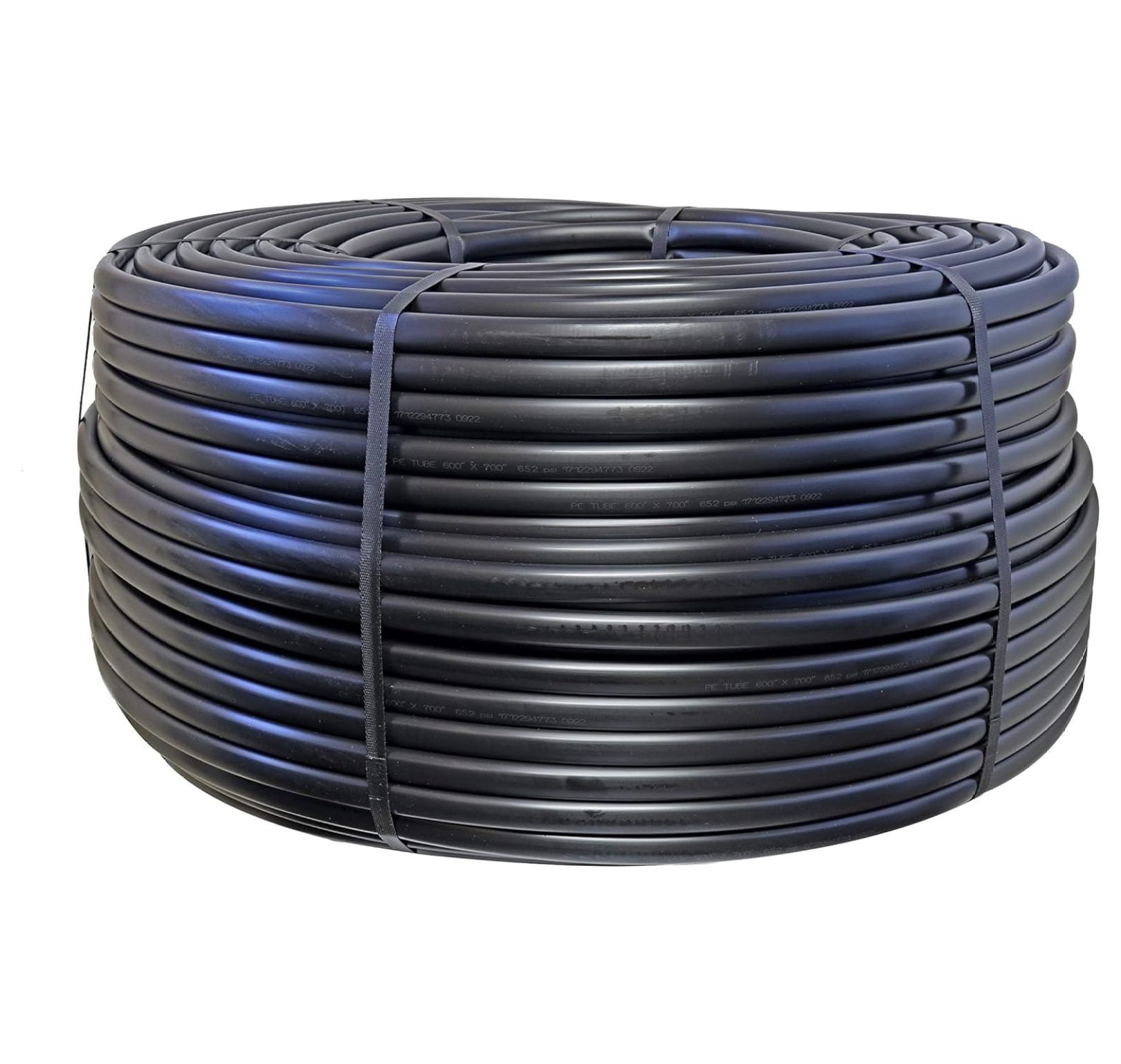 Polyethylene Tubing - Size : 1/2" (0.600" ID x 0.700" OD) - Length ...