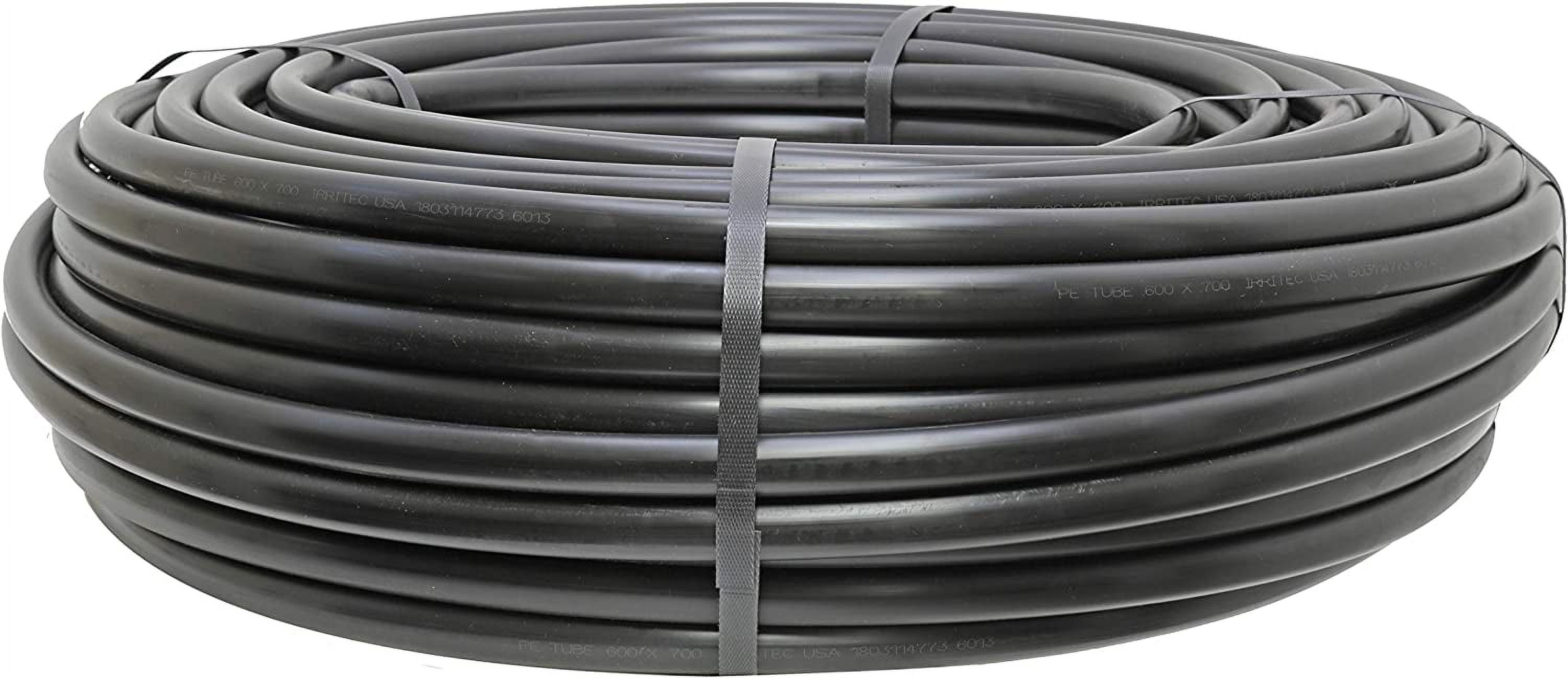 Polyethylene Tubing - Size : 1/2" (0.600" ID x 0.700" OD) - Length ...